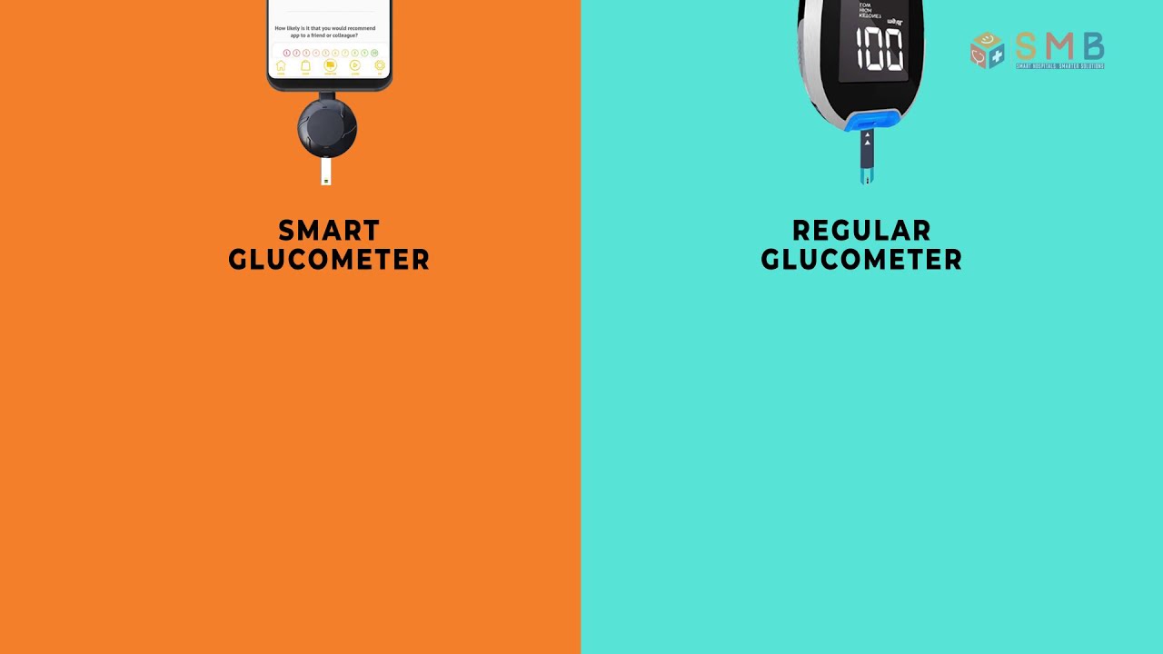 Differences Between Smart & Regular Glucometer - YouTube