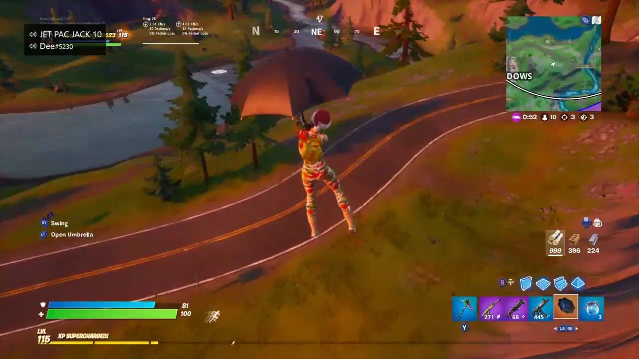 playing fortnite first time live streaming - YouTube