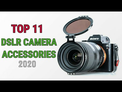 TOP 11 DSLR Camera Accessories You Must Have | 2020 - YouTube