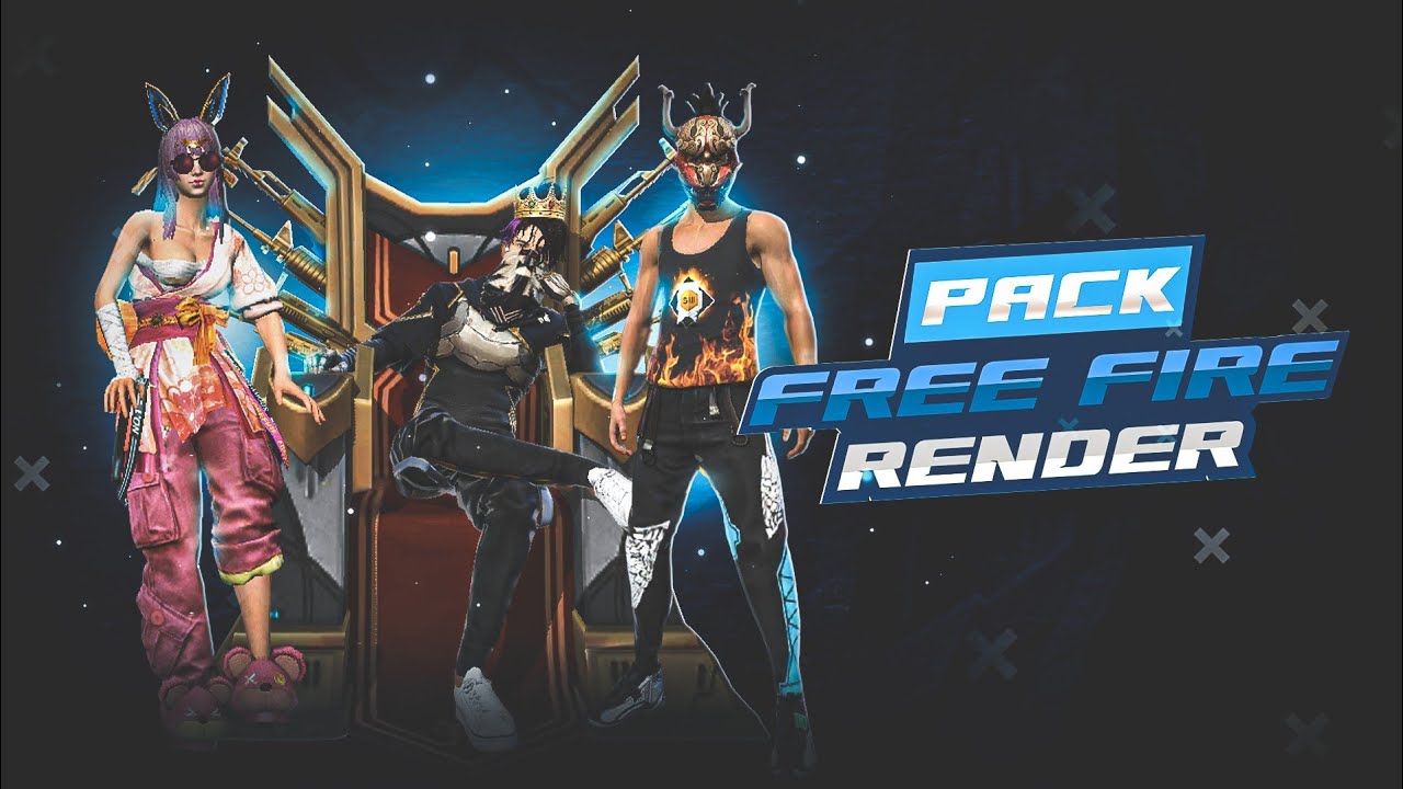Free fire HD Renders || Direct link || Insane Gfx - YouTube