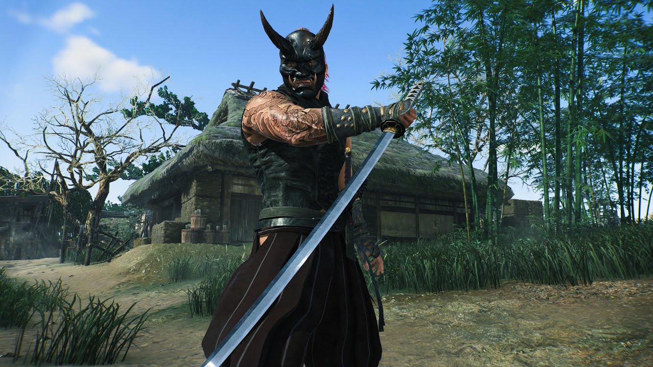 Rise of the Ronin Gikei ryu combat style gameplay - YouTube