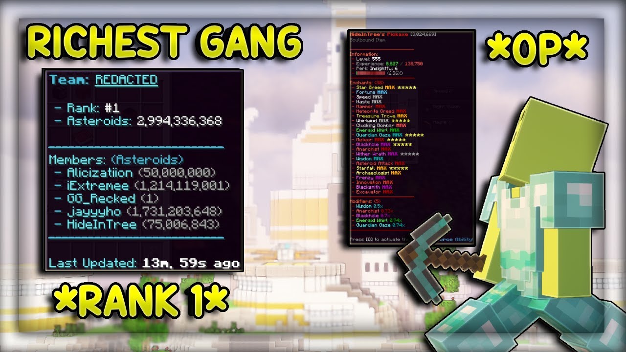 WE BECAME THE *RICHEST* GANG ON THE SERVER ($$$) AND BECAME SUPER ...