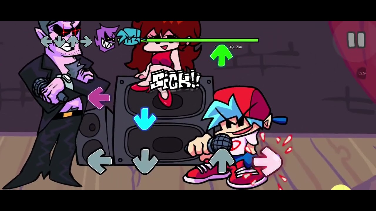 Playing fnf dad VS bf😊 - YouTube