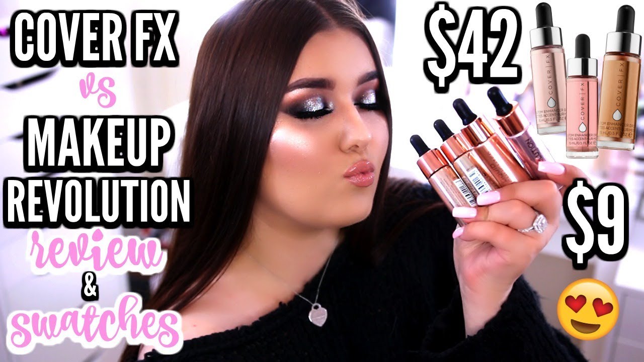 Makeup Revolution Highlighter Drops Saubhaya Makeup