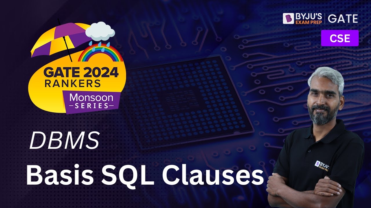 Gate 2024 Computer Science Engineering Dbms Basic Sql Clauses Byjus Gate Youtube