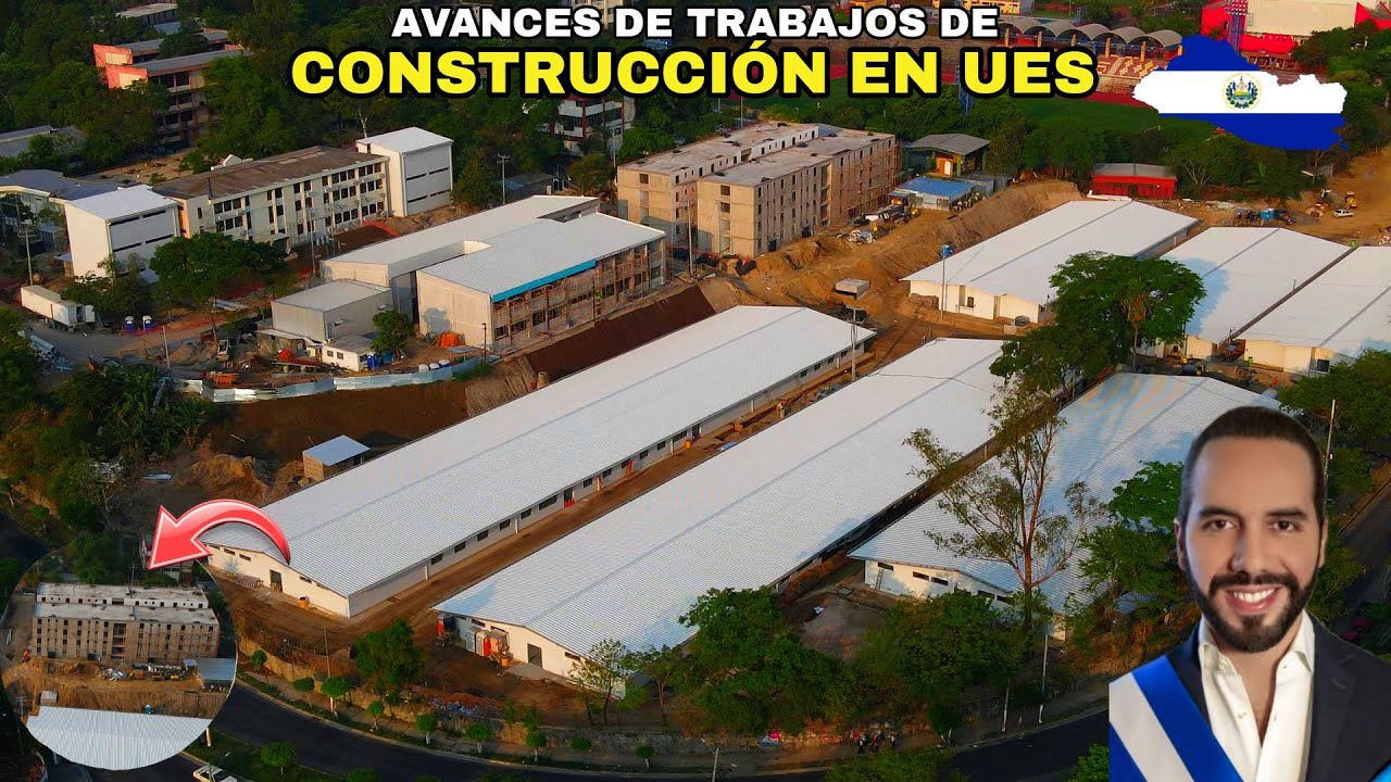 MIRA COMO AVANZA LOS TRABAJOS DE CONSTRUCCIÓN EN UES. - YouTube
