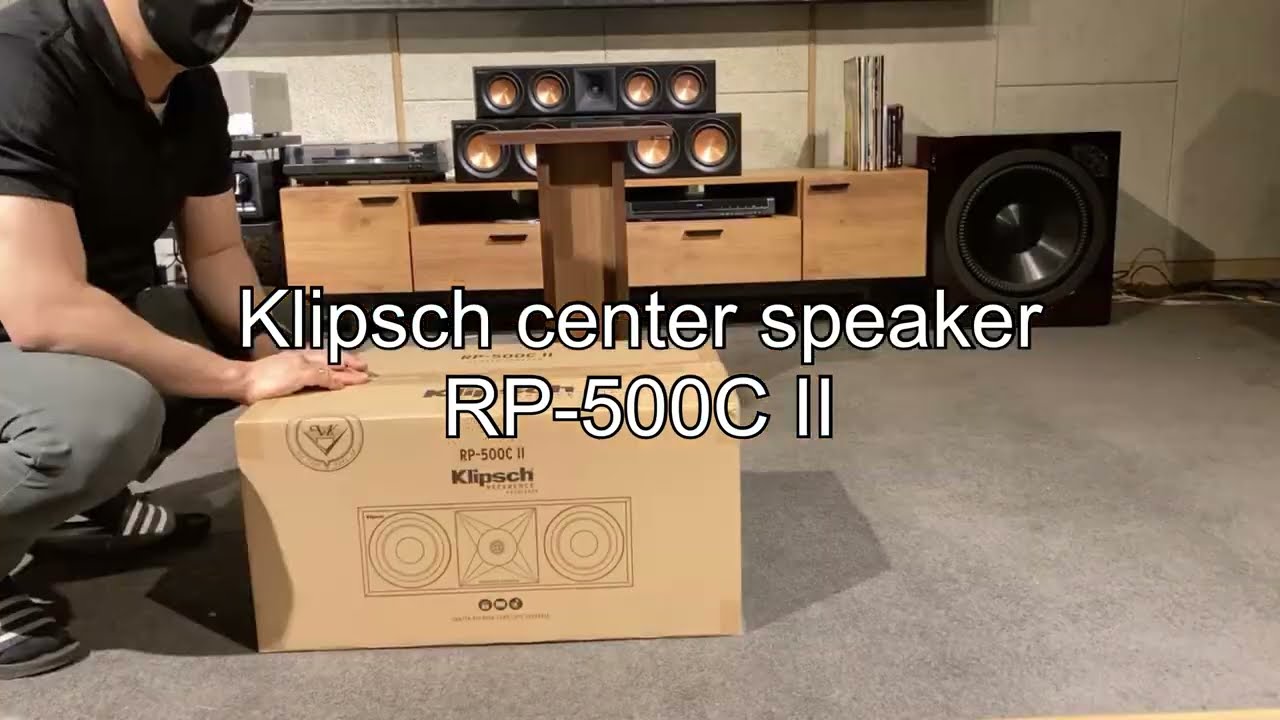 Klipsch new center speaker RP-504C II / RP-404C II / RP-500C II / R-50C ...