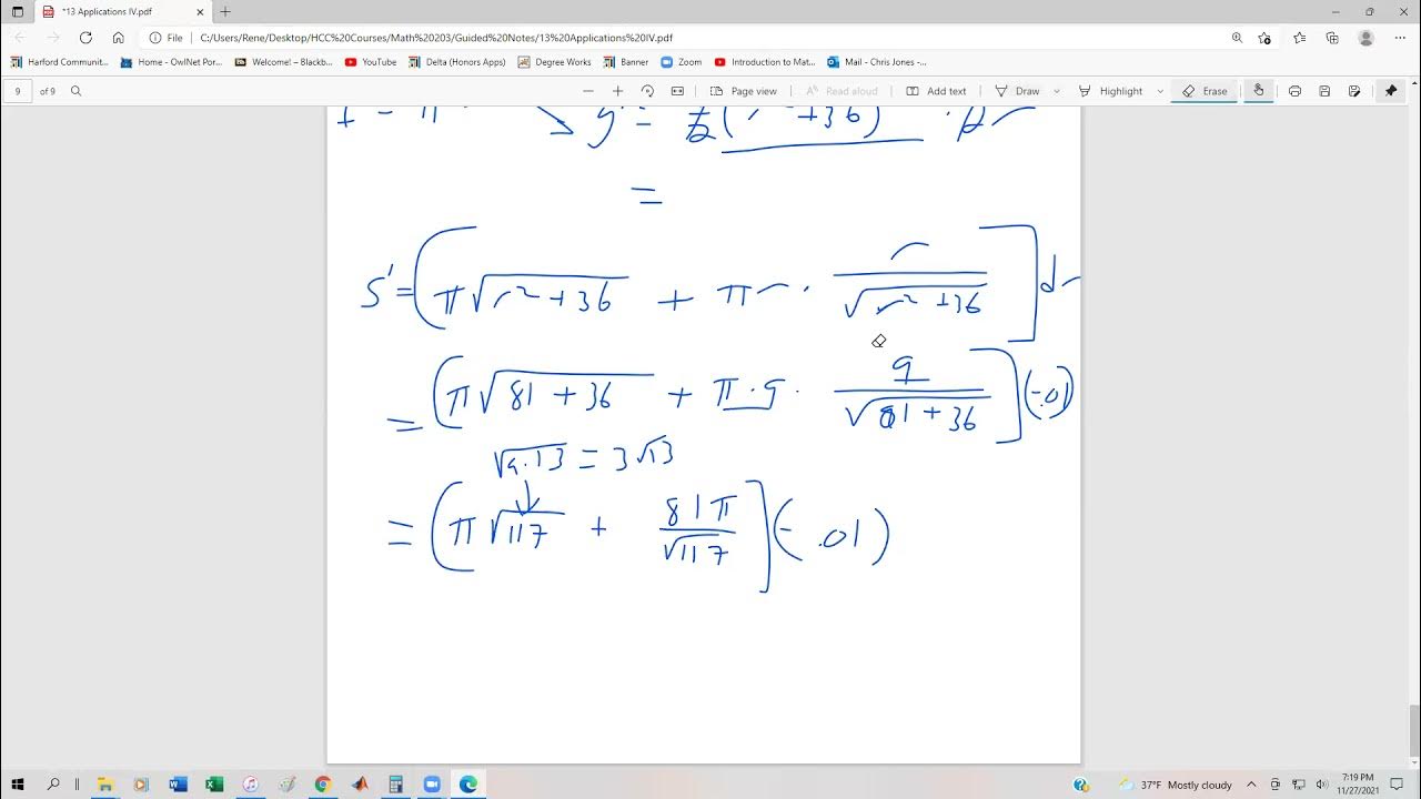 4 6 5 Local Linear Approximations And Differentials Youtube
