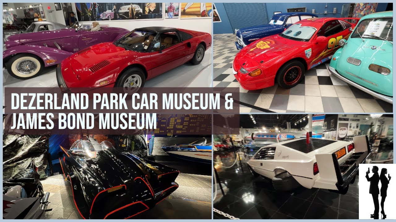 Dezerland Action Park Orlando Auto Museum | Rare Movie Cars | James ...