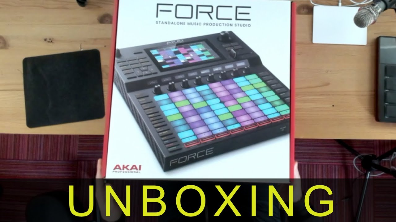 Akai Force - unboxing and first impressions - YouTube