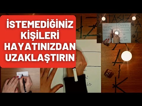 İSTEDİĞİNİZ KİŞİYİ UZAKLAŞTIRMA RİTÜELİ / SOĞUTMA RİTÜELİ