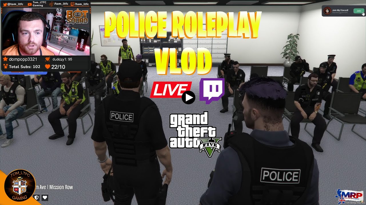 Chief of Police Roleplay | GTA V FiveM | Manchester RP 3.0 | Twitch VOD ...