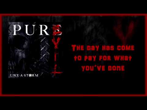 Like A Storm - Pure Evil [Lyrics on screen] - YouTube