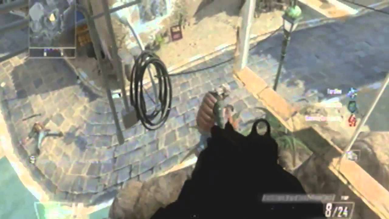 Black Ops 2 Multiplayer | Truco en el mapa de yemen (wallbreach) - YouTube