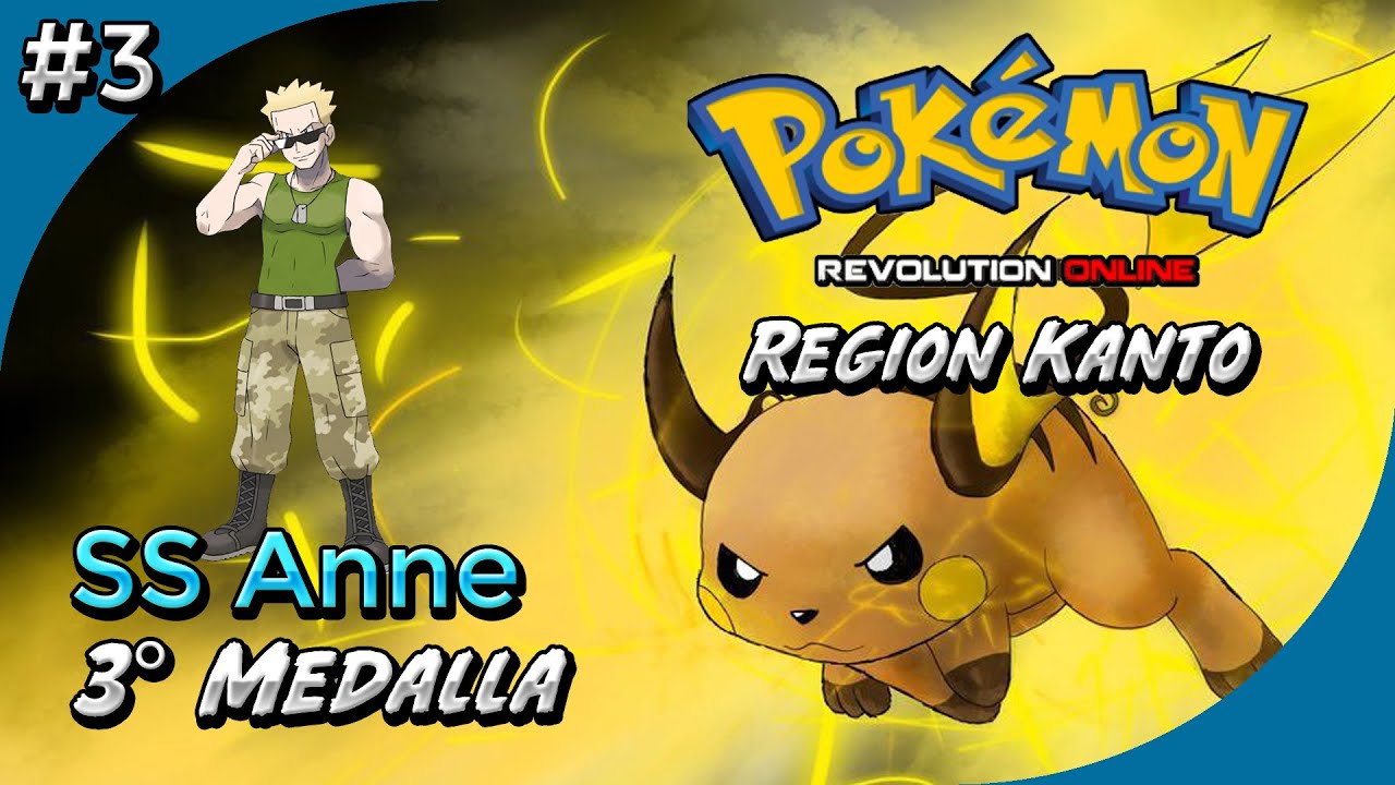 Pokemon Revolution Online | Guia Kanto | Barco SS Anne y 3º Medalla ...