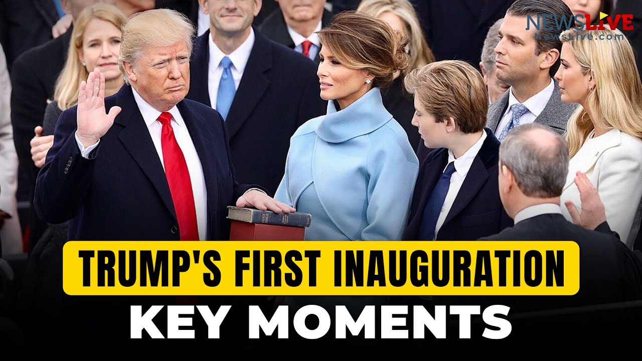 Key Moments from President-elect Donald Trump's First Inauguration ...