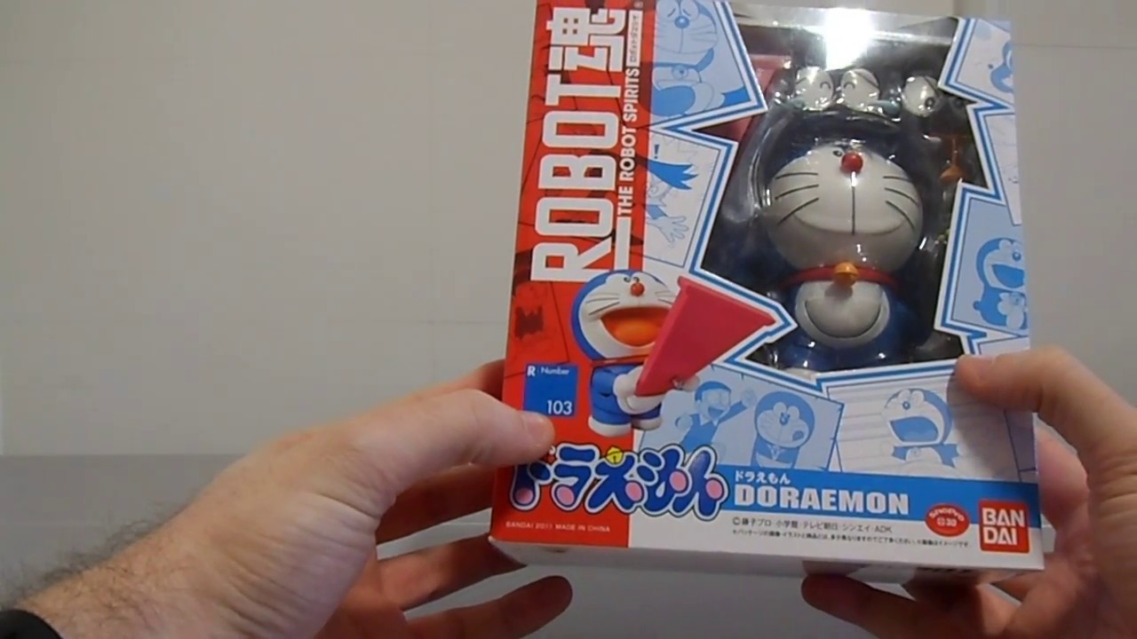 REVIEW 190 ROBOT SPIRITS DORAEMON - YouTube