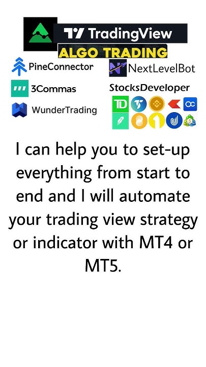 Trading view to MT4 or MT5 | Pineconnector Automation - YouTube
