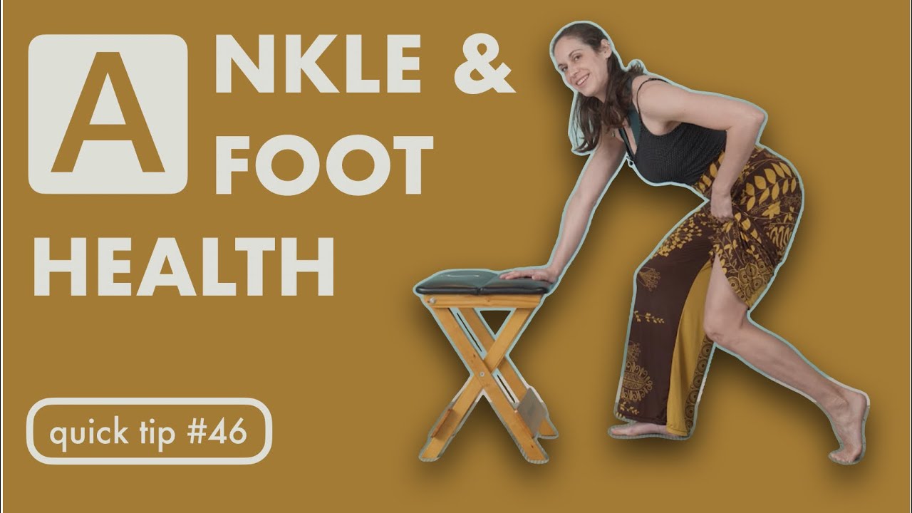 QUICK TIP #46: DO THIS for ANKLE & FOOT HEALTH #foothealth - YouTube