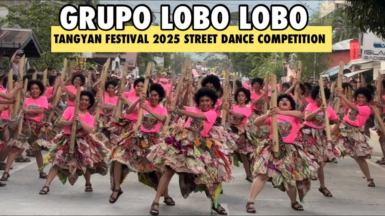 IGBARAS : GRUPO LOBO LOBO TANGYAN FESTIVAL 2025 STREET DANCE # ...