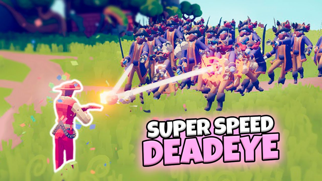 SUPER SPEED DEADEYE VS EVERY FACTION. CHEERLEADER + FAST ATTACK | TABS ...