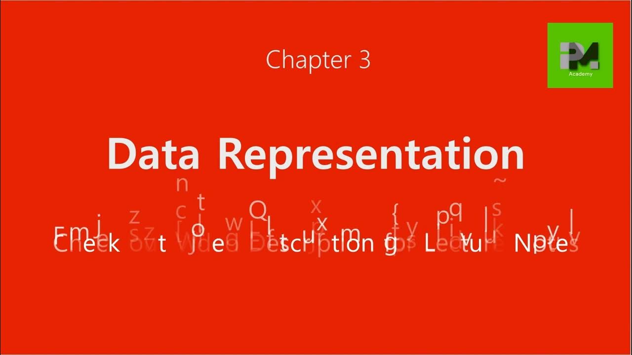 Chapter 3 : Data Representation - YouTube