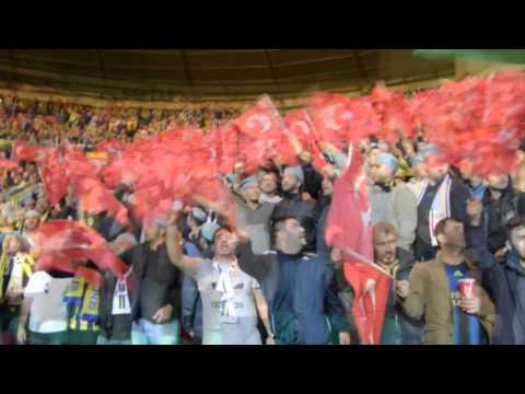 GFB Europe - Ultras Fenerbahçe @ Glasgow (01.10.2015)