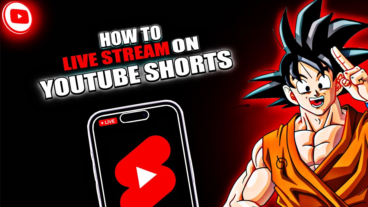 How to Live Stream on Youtube Shorts Feed | Vertical Live - YouTube