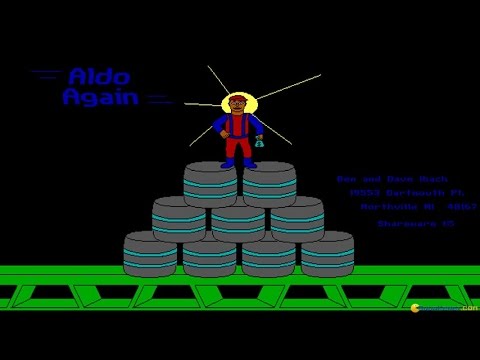 Aldo Again gameplay (PC Game, 1989) - YouTube