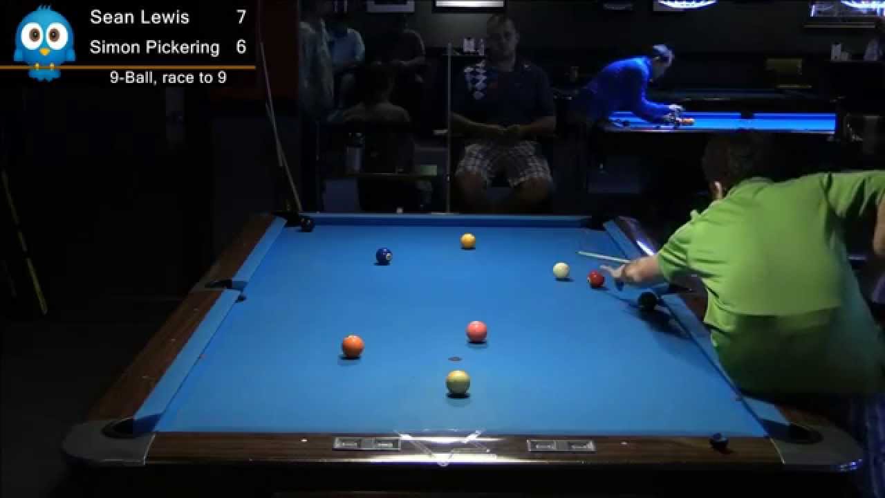 9-Ball Sean Lewis vs. Simon Pickering - YouTube