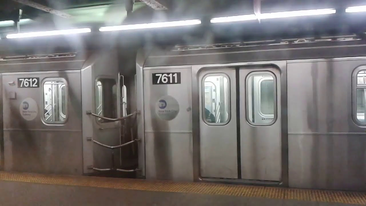 MTA New York City Subway: On Board R62A 6 Express Train from Hunts ...