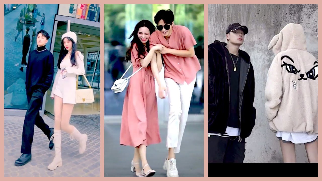 Douyin / Tiktok China Street Fashion: Couples Cute moments 👩‍ ️‍👨 ...