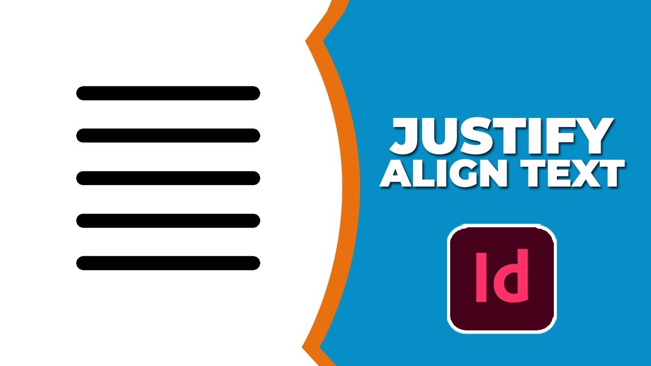 How to Justify align text in InDesign 2022 - YouTube