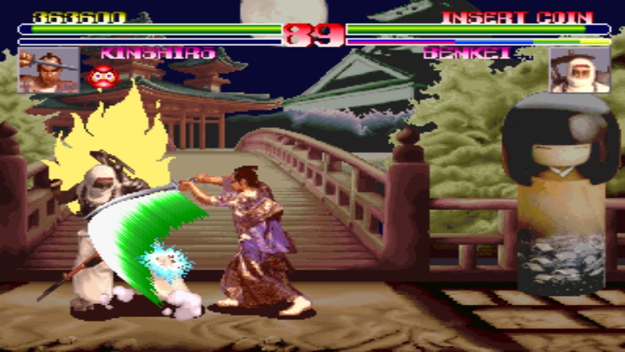 Oedo Fight (大江戸ファイト) - Bloodless version - Kaneko AX System - Jogo ...