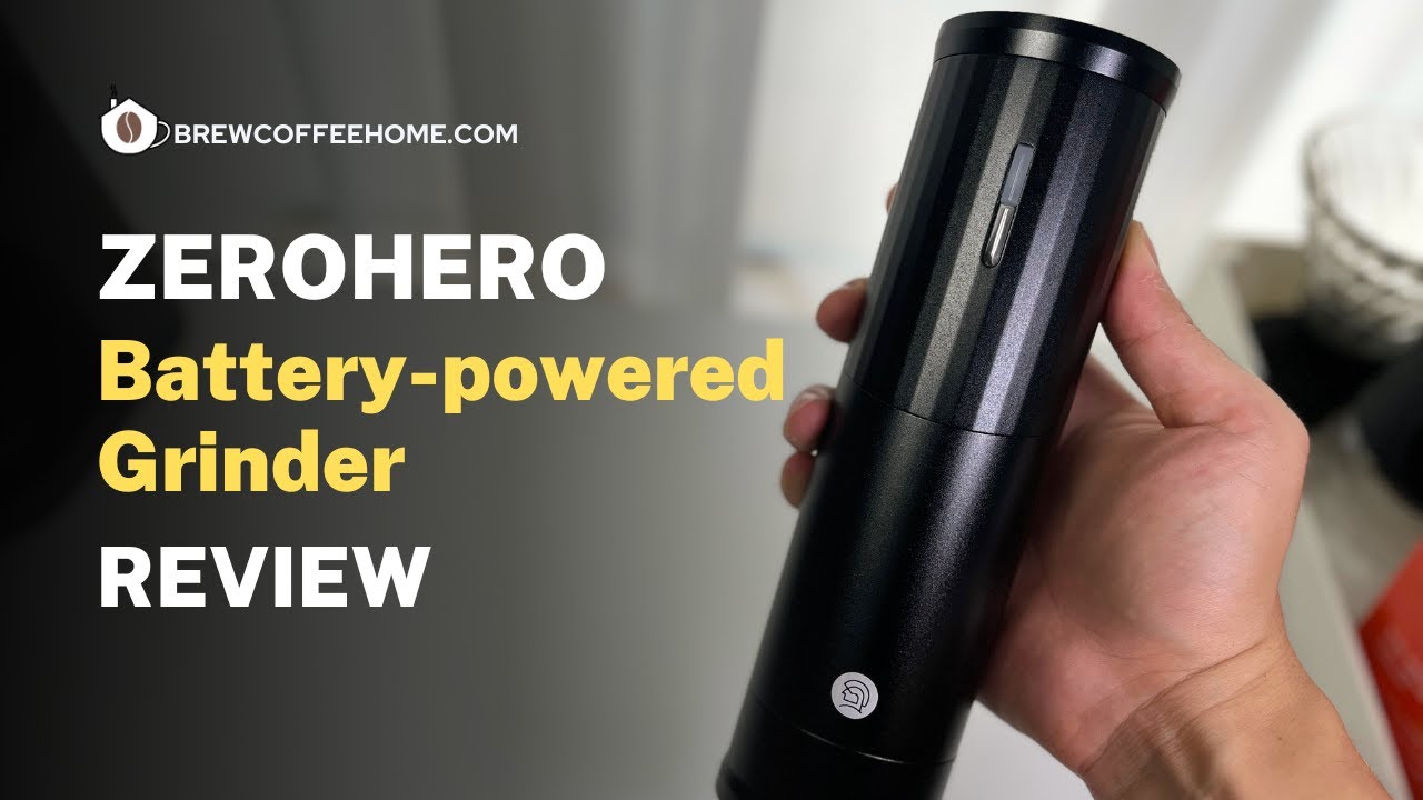 ZeroHero RUI Battery-Powered Coffee Grinder Review & Detailed Walkthrough #zerohero # ...
