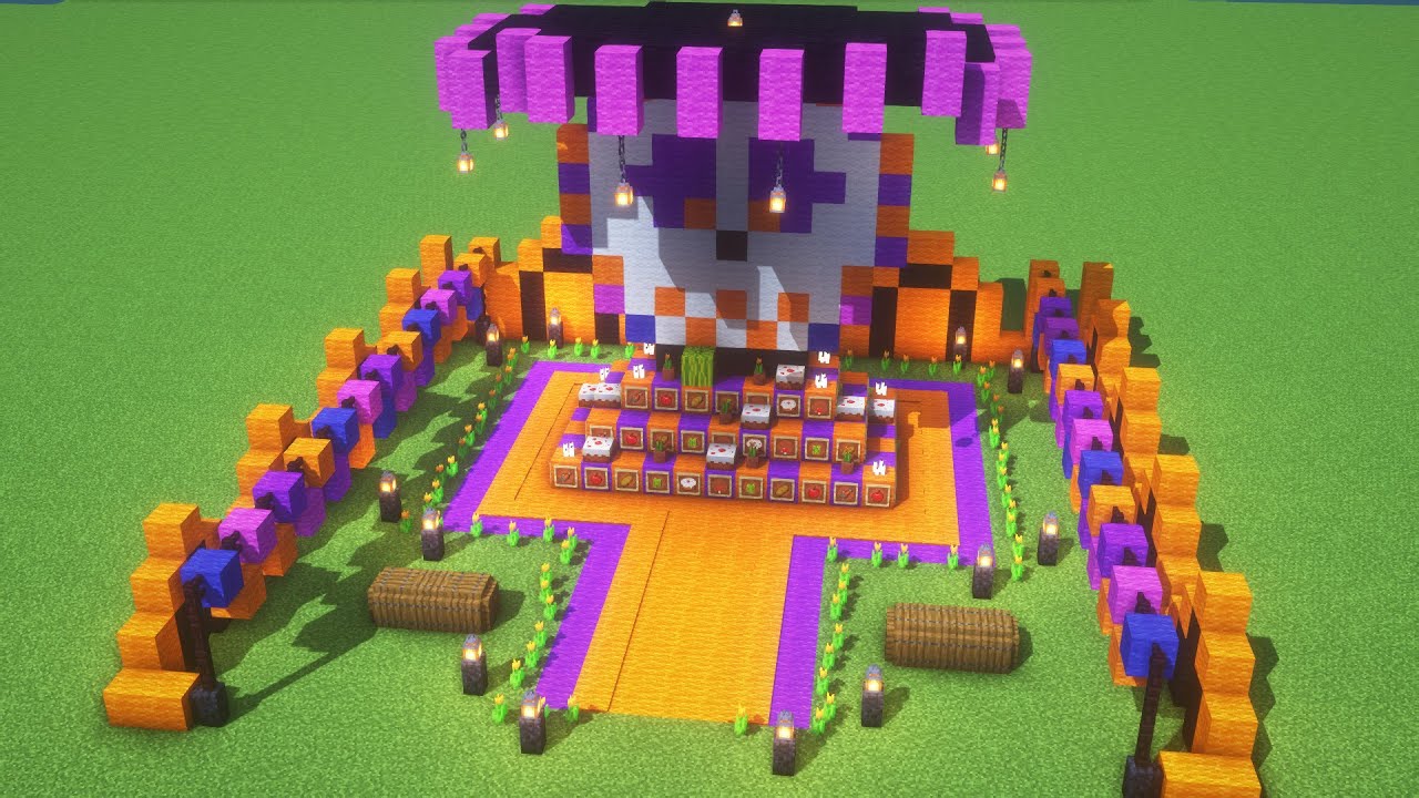 Cómo hacer una ofrenda de día de muertos en minecraft tutorial - YouTube