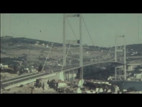 Boğaziçi Köprüsü - Açılışa 1 ay - 1973