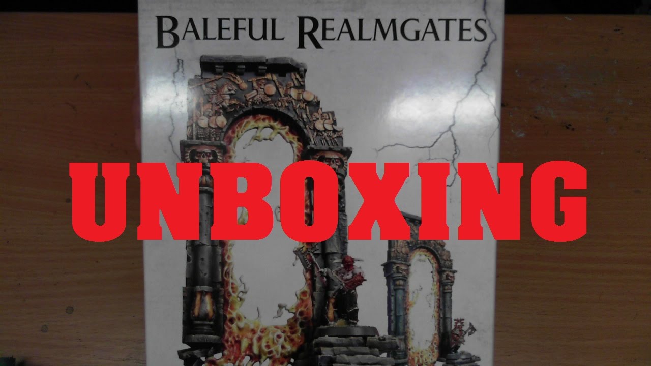 Bunkervideos - unboxing Baleful Realmgates [DE][HD] - YouTube