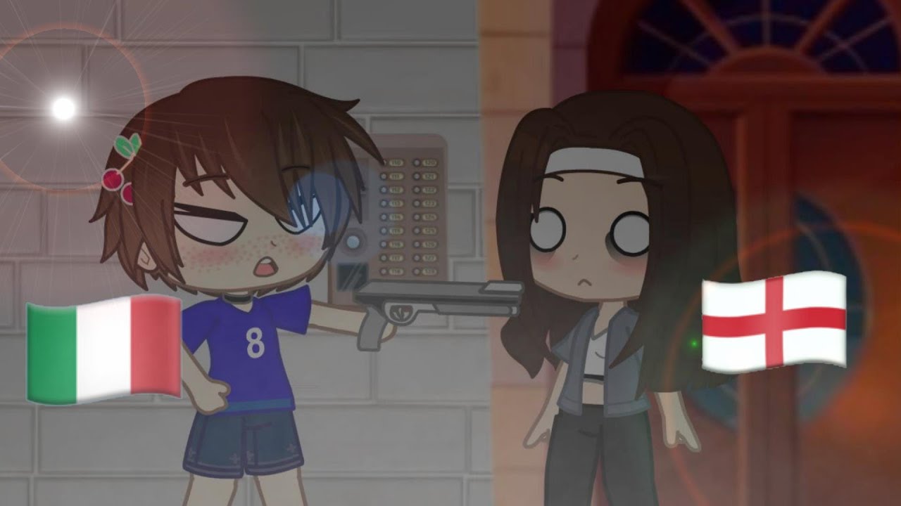Axel e la partita degli Europei Italia VS Inghilterra | Gacha Club ITA ...