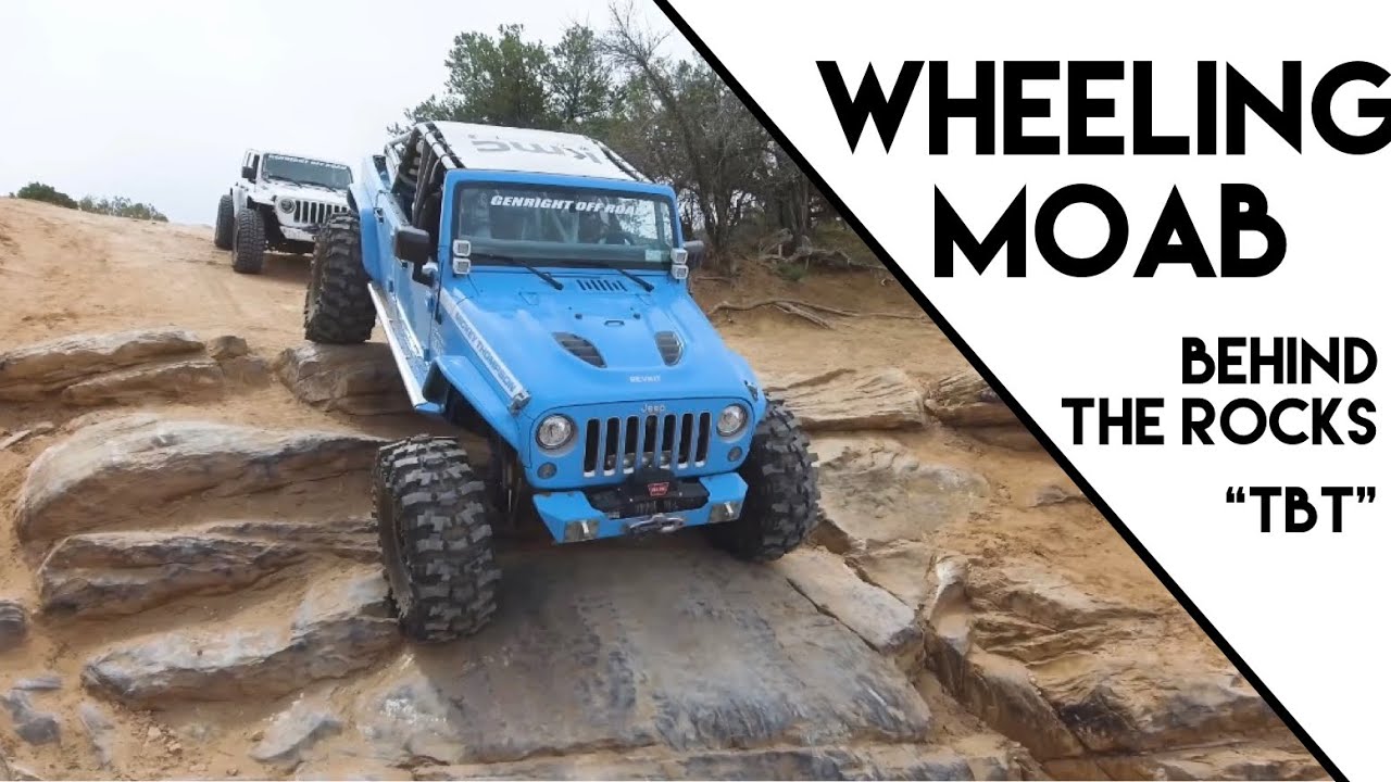 First Time at Moab running Behind The Rocks - YouTube