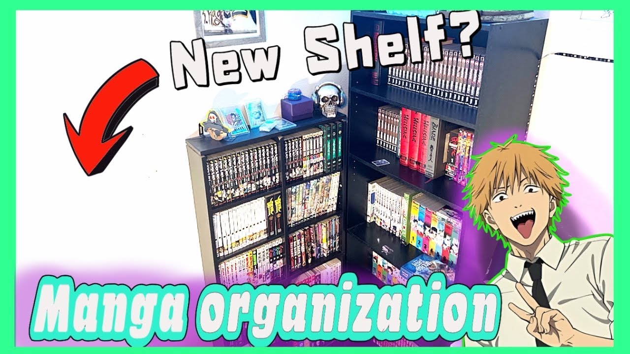 Organizing My Manga Collection For A New Haul 😎 - YouTube