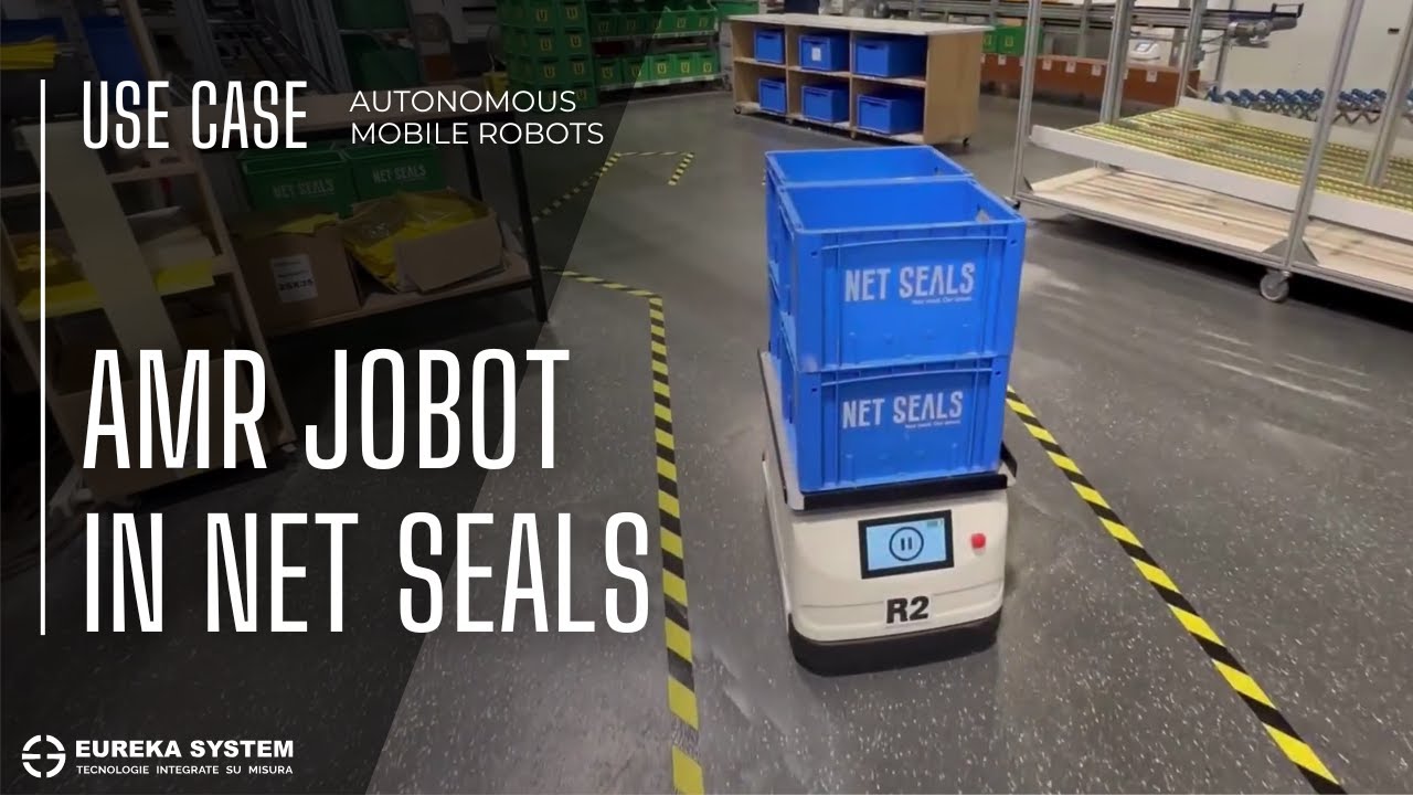 Jobot Autonomous Mobile Robots (AMRs) in Net Seals | Jobot stories ...