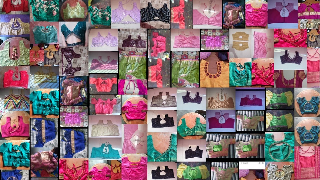 Latest Matka Shape Blouse Design#blousedesign #blouse #2023@Manvik ...