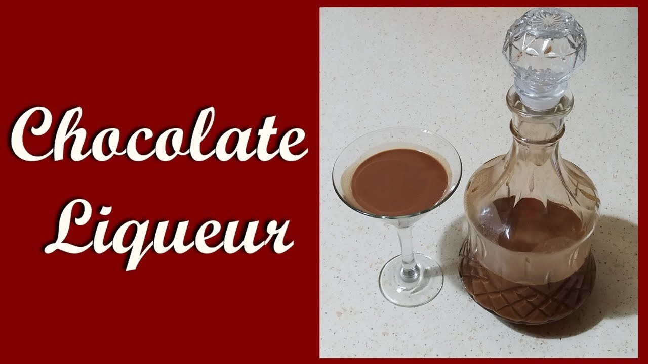 Chocolate Liqueur Recipe - Λικέρ Σοκολάτα - YouTube