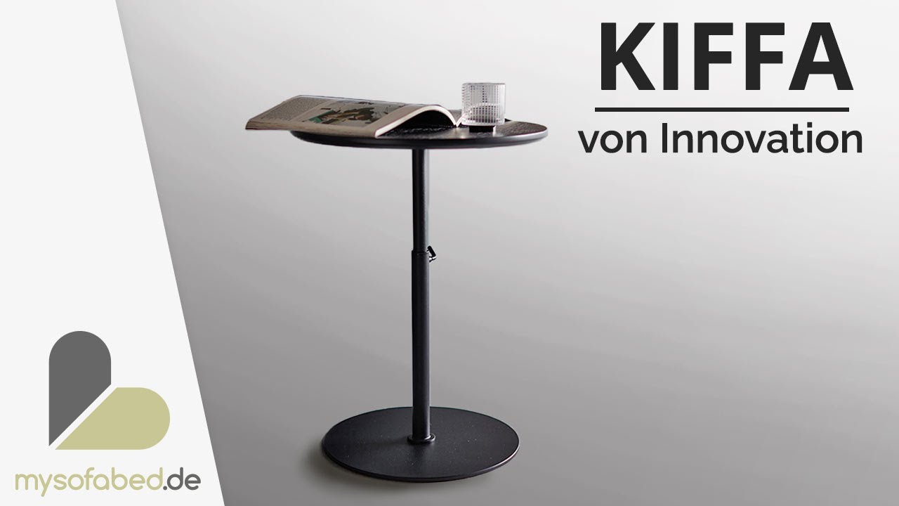 KIFFA Tisch / Beistelltisch von Innovation - mysofabed.de - YouTube