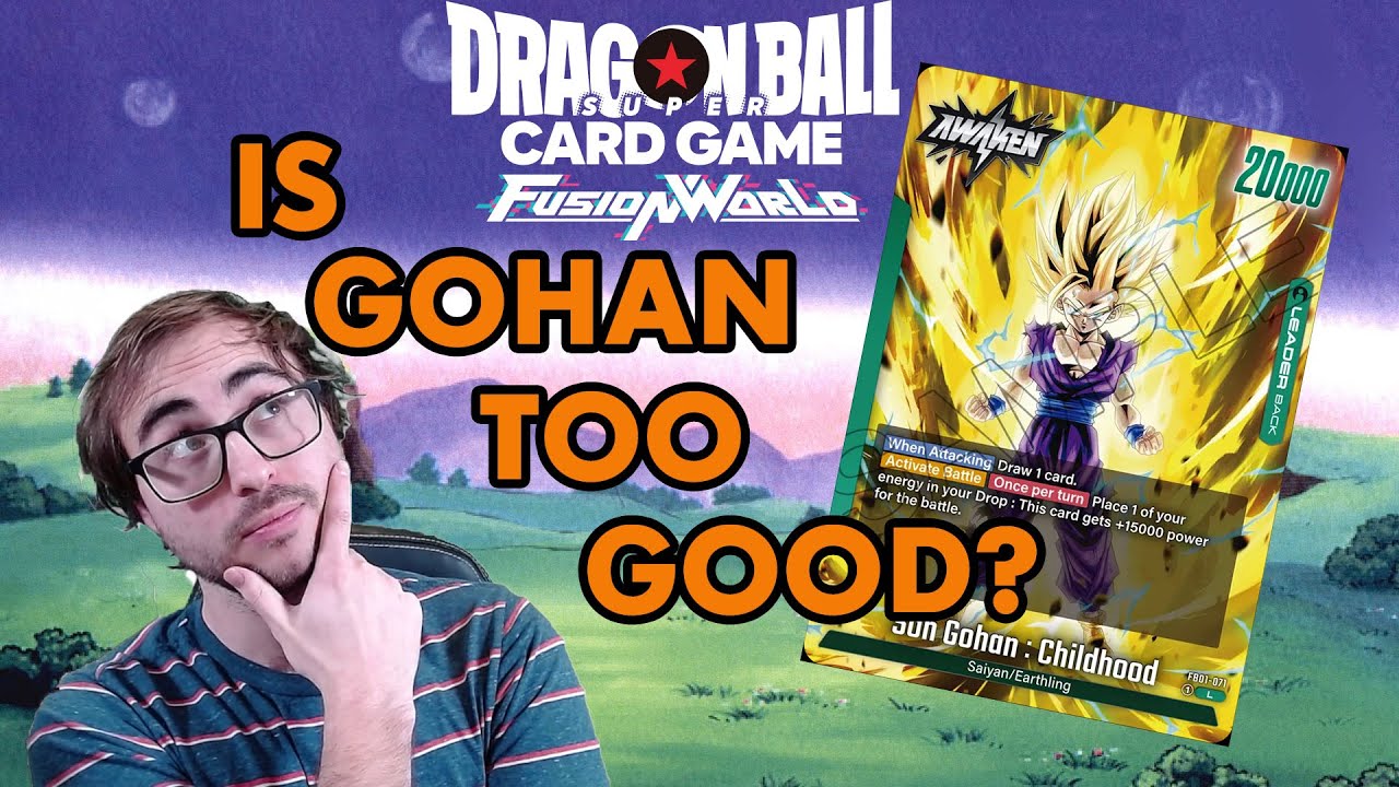 Gohan Deck and Gameplay | Dragon Ball Super Card Game Fusion World ...