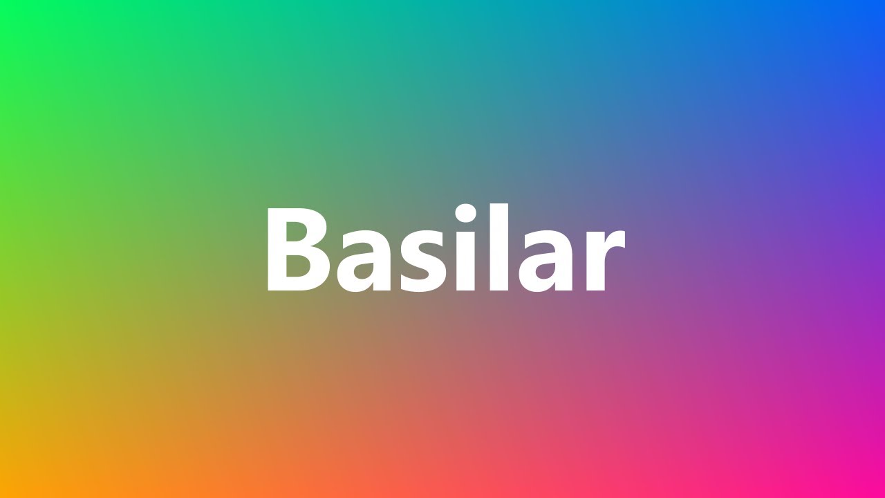 Basilar - Medical Definition and Pronunciation - YouTube