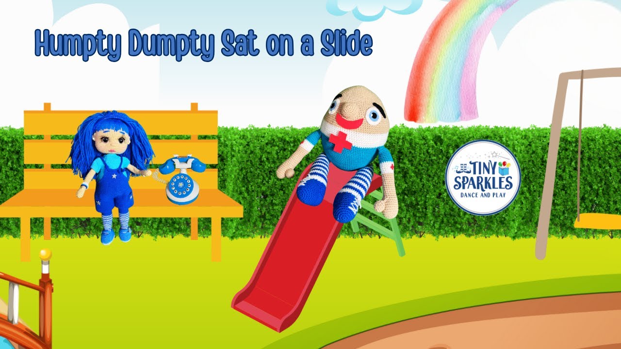 Humpty Dumpty Sat on a Slide #humptydumpty #originalsong # ...