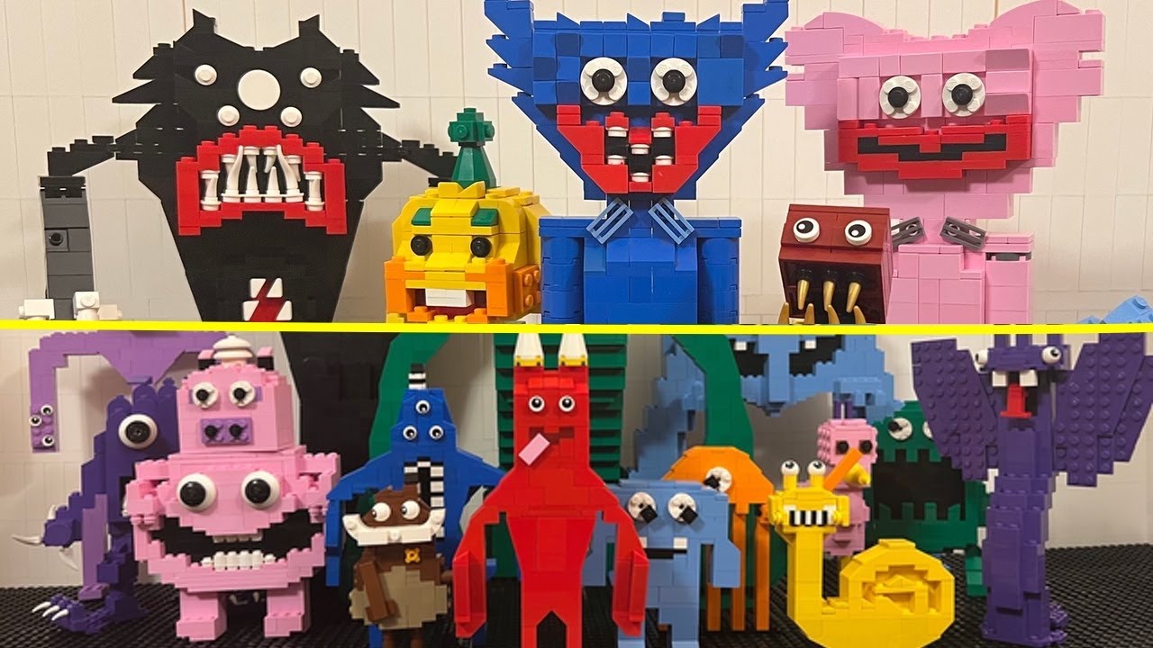 All LEGO Garten Of Banban Creepy World Scary Characters And, 45% OFF