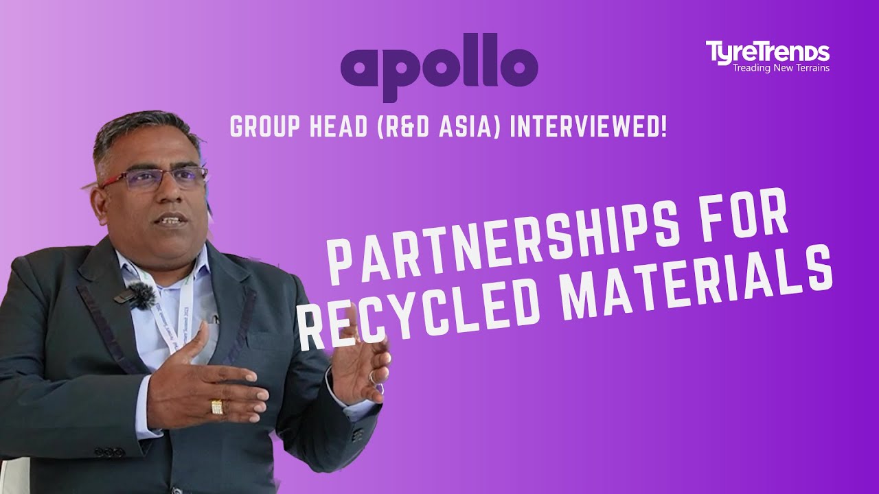 Apollo Tyres' Partnerships For Recycled Materials and more ...